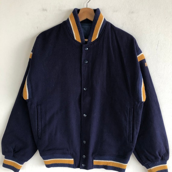 Vintage Mizuno Varsity Jacket Japanese Letterman Jack… - Gem