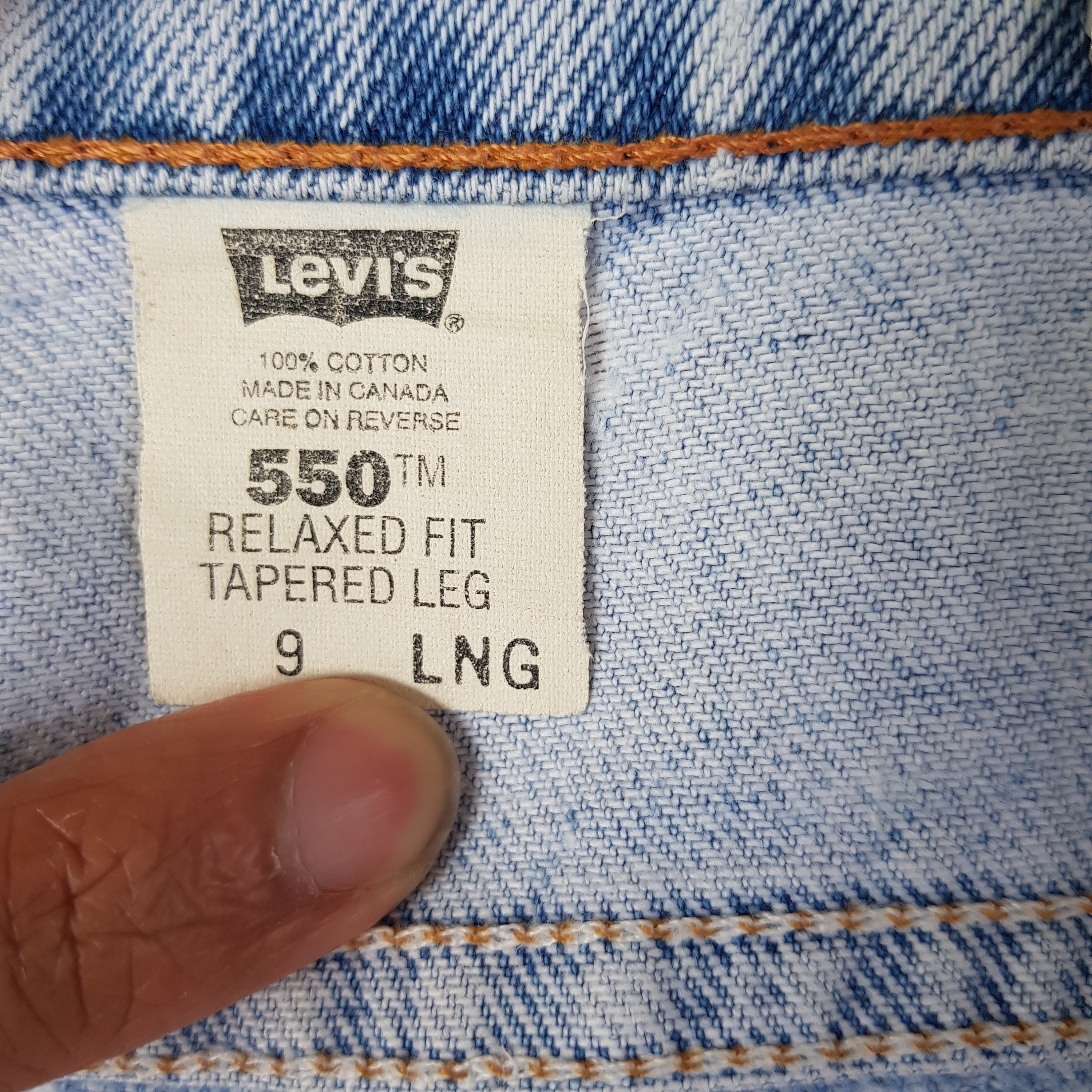 W27 Vintage Levis 550 Light Wash Jeans Women's High Rise Pants Levis ...
