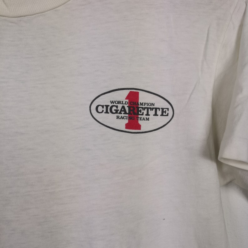 Vintage Top Gun Racing Team T-shirt Medium 90 MPH Cigarette - Etsy