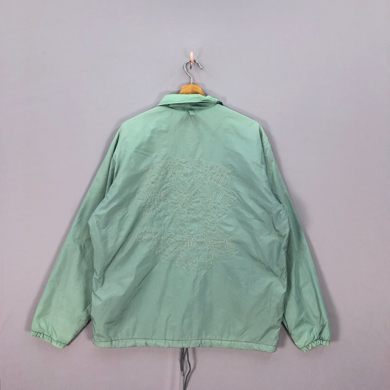 Vintage Japanese Coach Jacket 90s Active Urban Graphix Nylon Bomber ...