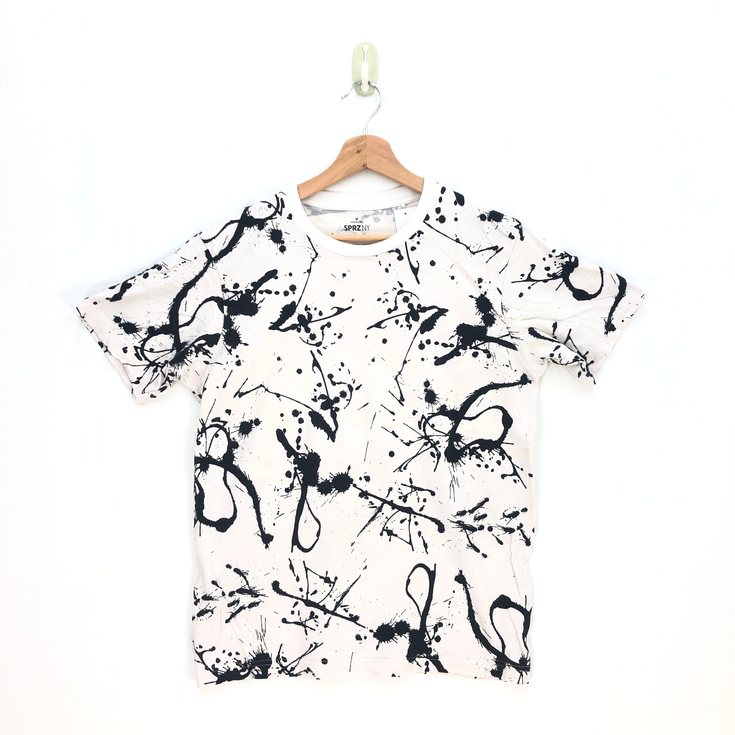 Vintage Y2k Jackson Pollock Artwork T Shirt 2000's Jackson Pollock Pop ...