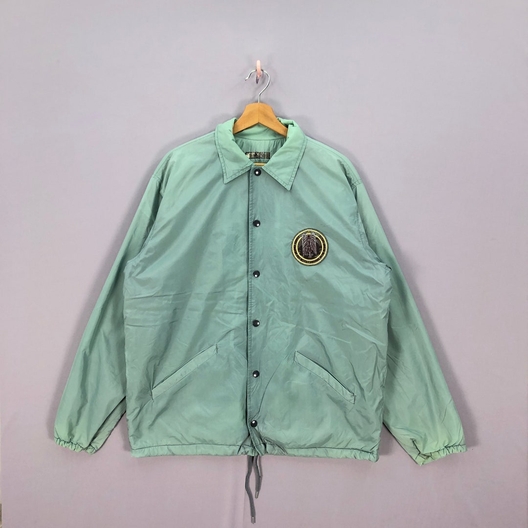 Vintage Japanese Coach Jacket 90s Active Urban Graphix Nylon Bomber ...