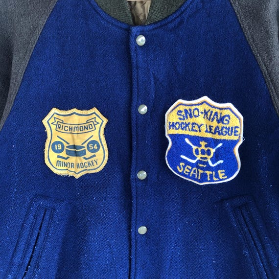 Vintage Good Old Days Varsity Jacket 90s Embroidery L… - Gem