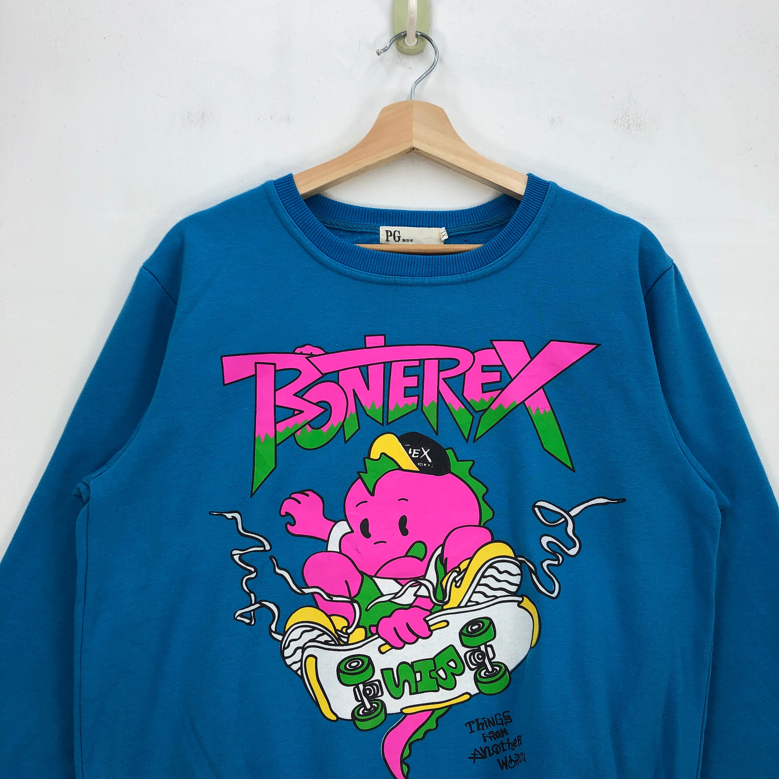 Authentic Vintage Bonerex Mirror Print Sweatshirt Japanese Sweater ...