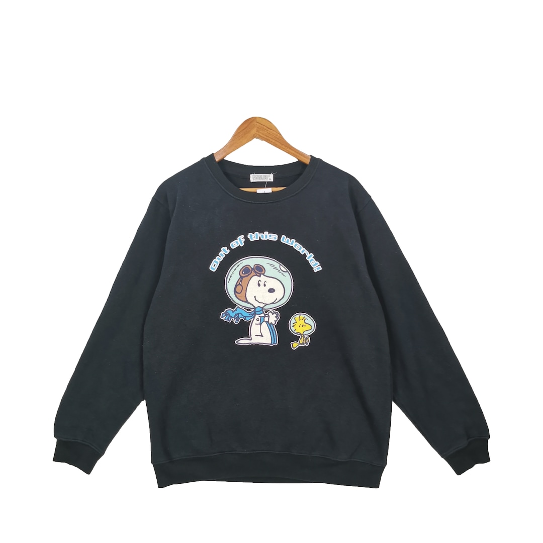 Vintage SNOOPY JOE COOL Sweatshirt Jumper Large Crewneck Pullover Big ...