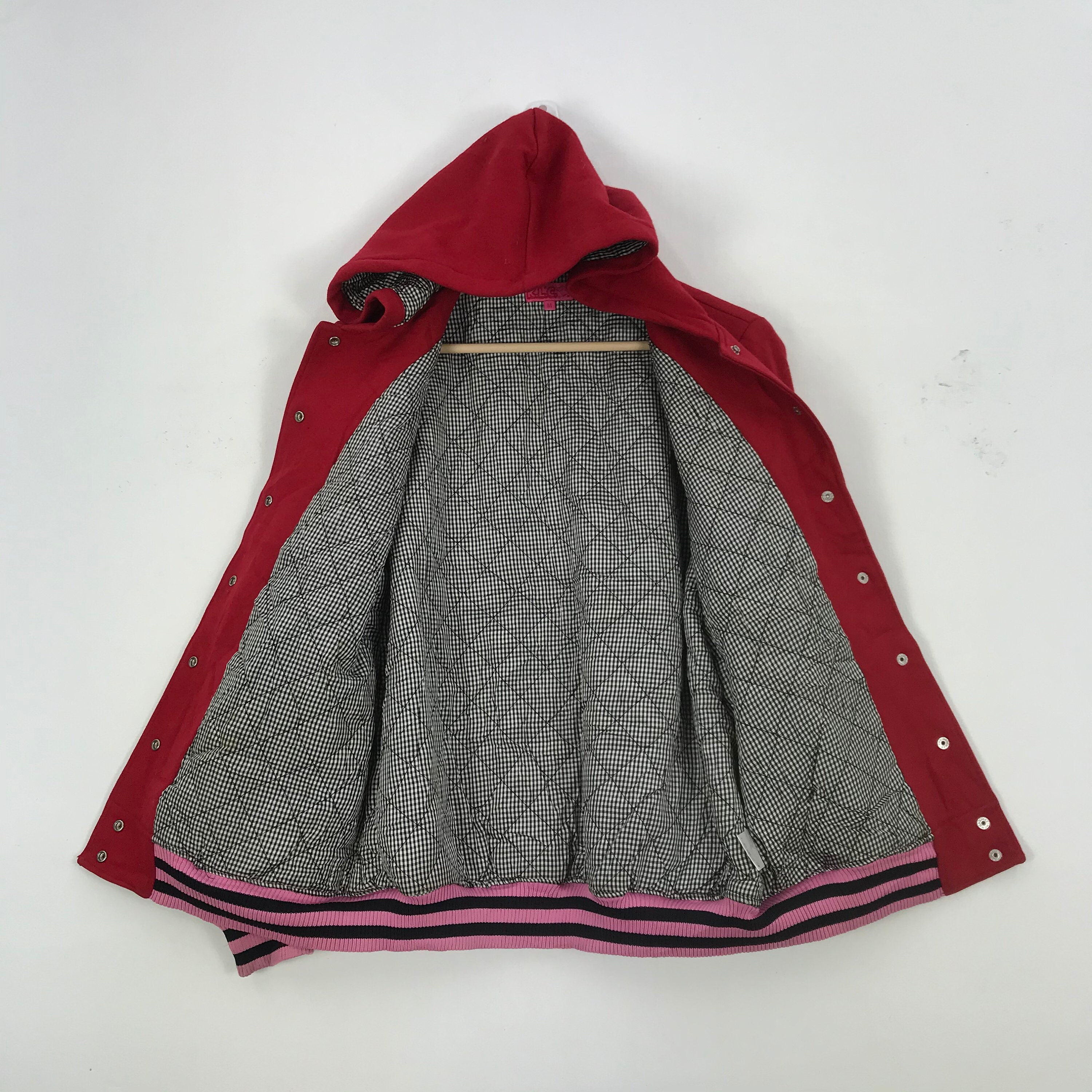 Vintage KLC Hoodie Japanese Varsity Jacket 90s Japanese Letterman KLC ...