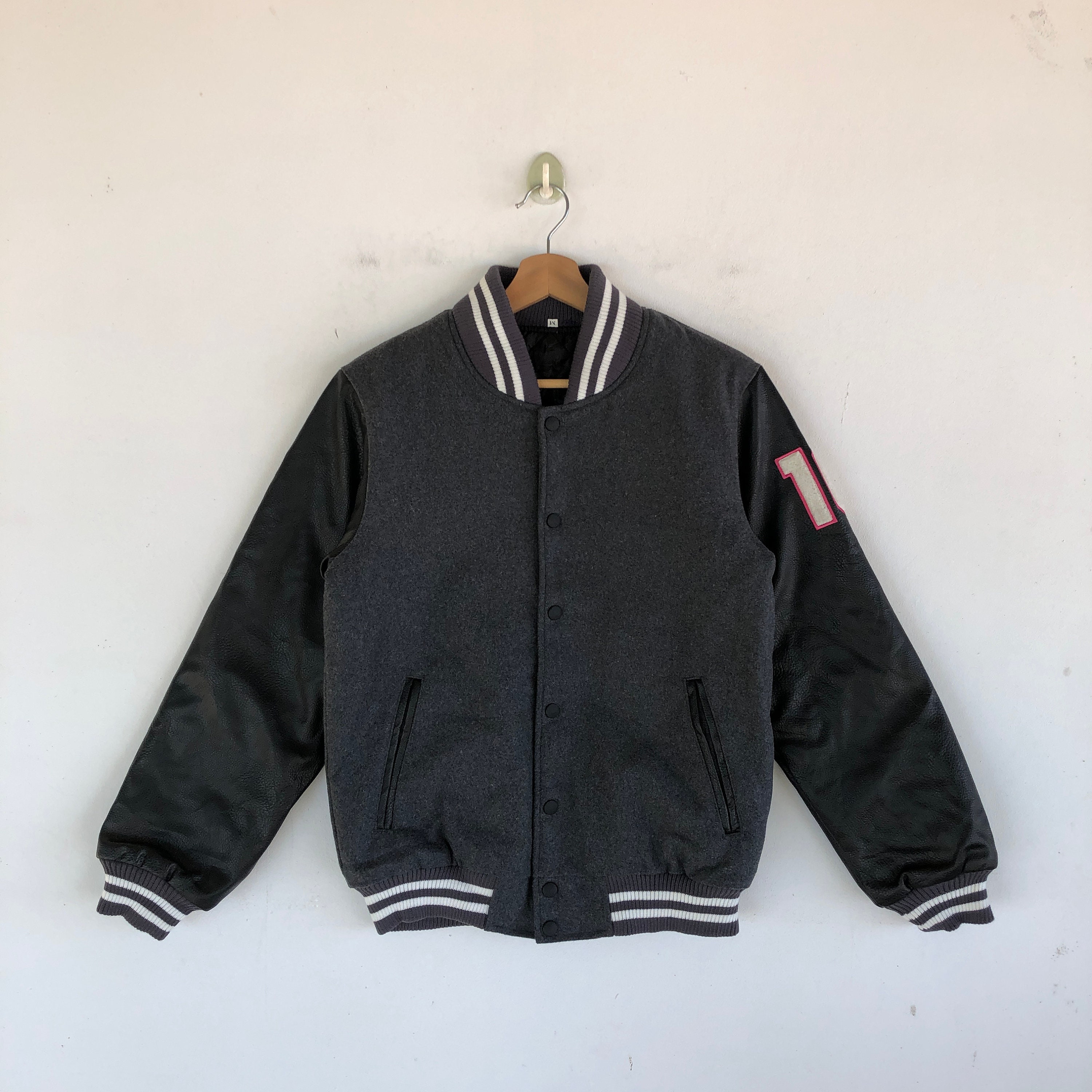 Vintage Hanhojeon Colleague Varsity Jacket 90s Letterman Mens - Etsy