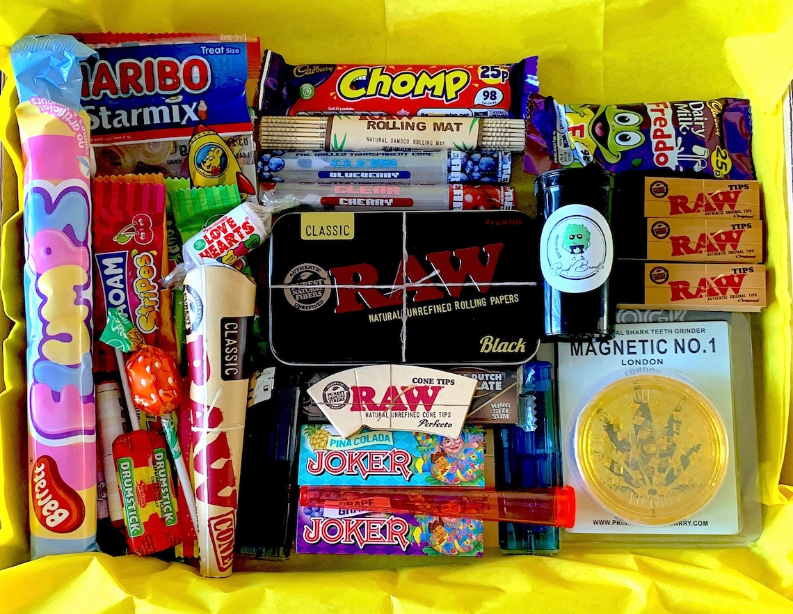 Essential Starter Pack Stoner Kit Smoking Gift Box 420 | Etsy