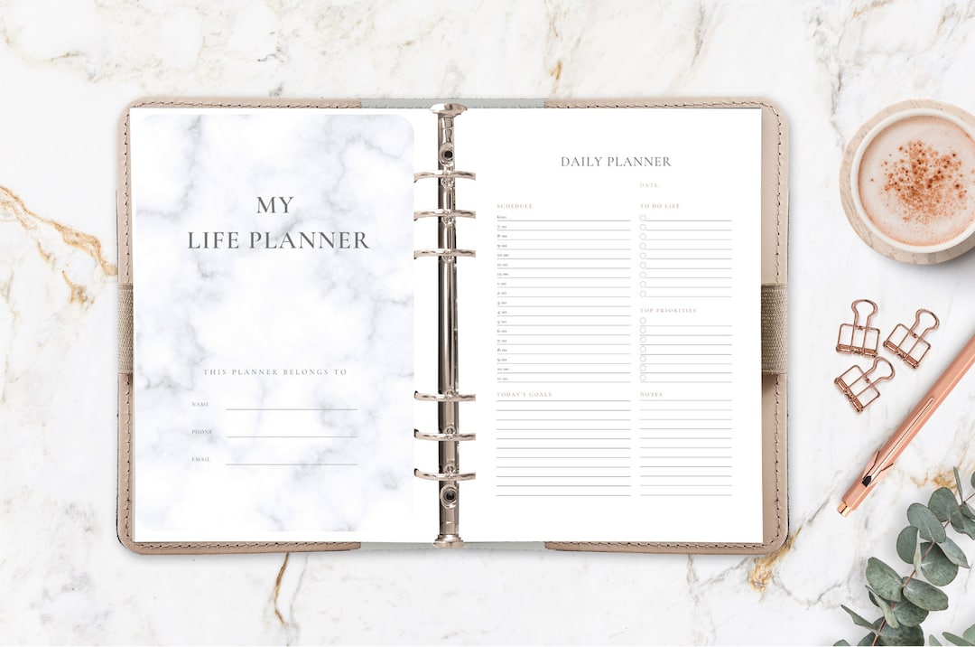My Life Planner, the Ultimate Life Planner Bundle, 30 Pages, Daily ...