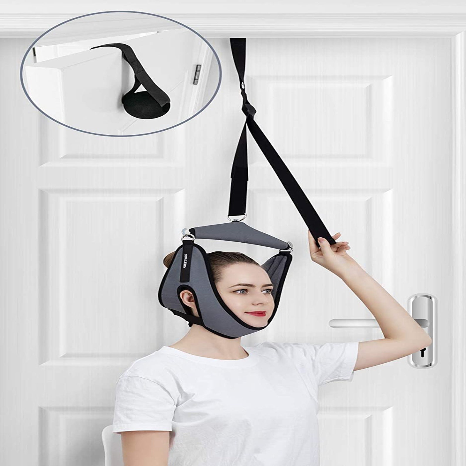 Glisson Neck Traction Harness, Loop Glisson for Stretching Cervical ...