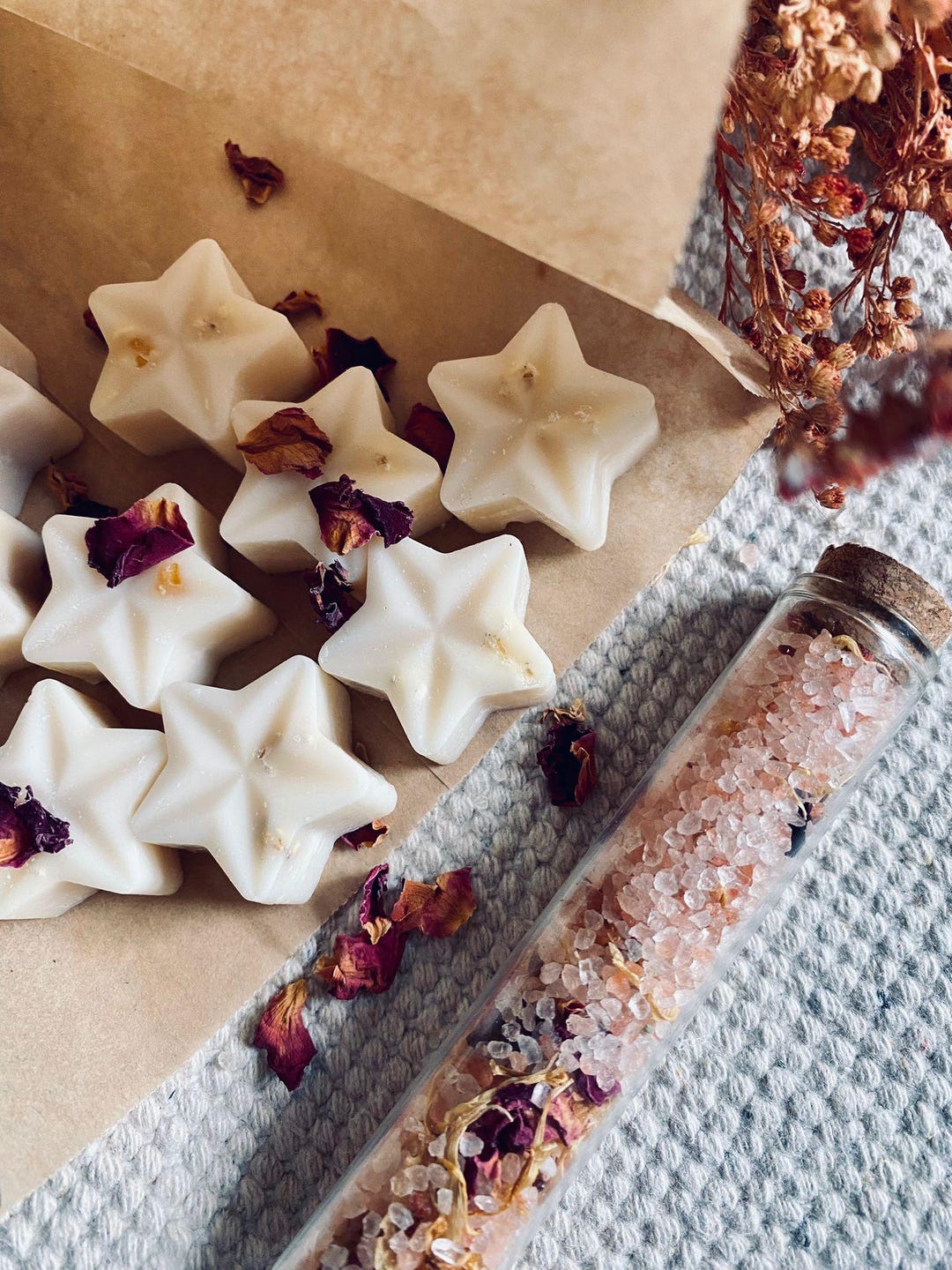 Wax Melt Ritual Letter Box Gift With Bath Salts - Etsy UK