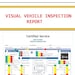 Visual Vehicle Inspection Report - Vehicle Inspection Worksheet ...