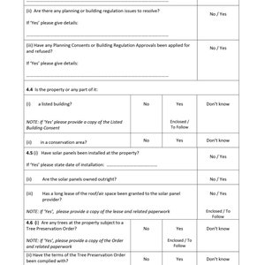 Real Estate Seller Questionnaire Form in PDF Format - Instantly ...