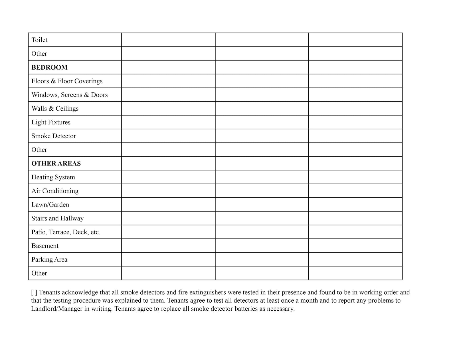 Landlord Tenant Walkthrough Checklist PDF File Available - Etsy Landlord Tenant Walkthrough Checklist PDF File Available - Etsy