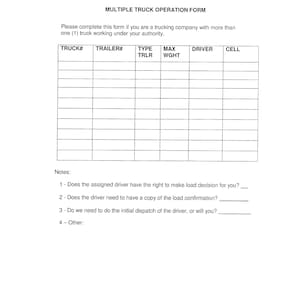 Freight Dispatch Carrier Contract - Freight Dispatcher Contract ...