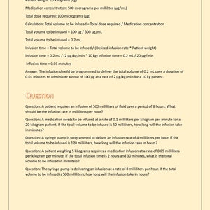 Ultimate Vet Math Guide - Vet Math Notes - Veterinary Nurse Medicine ...