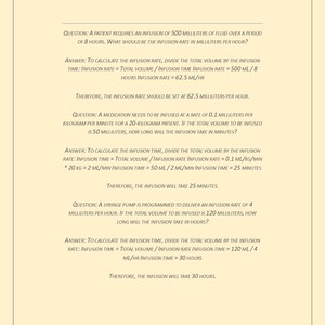 Ultimate Vet Math Guide - Vet Math Notes - Veterinary Nurse Medicine ...