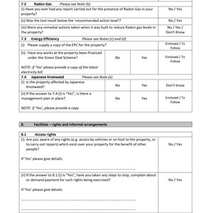 Real Estate Seller Questionnaire Form in PDF Format - Instantly ...