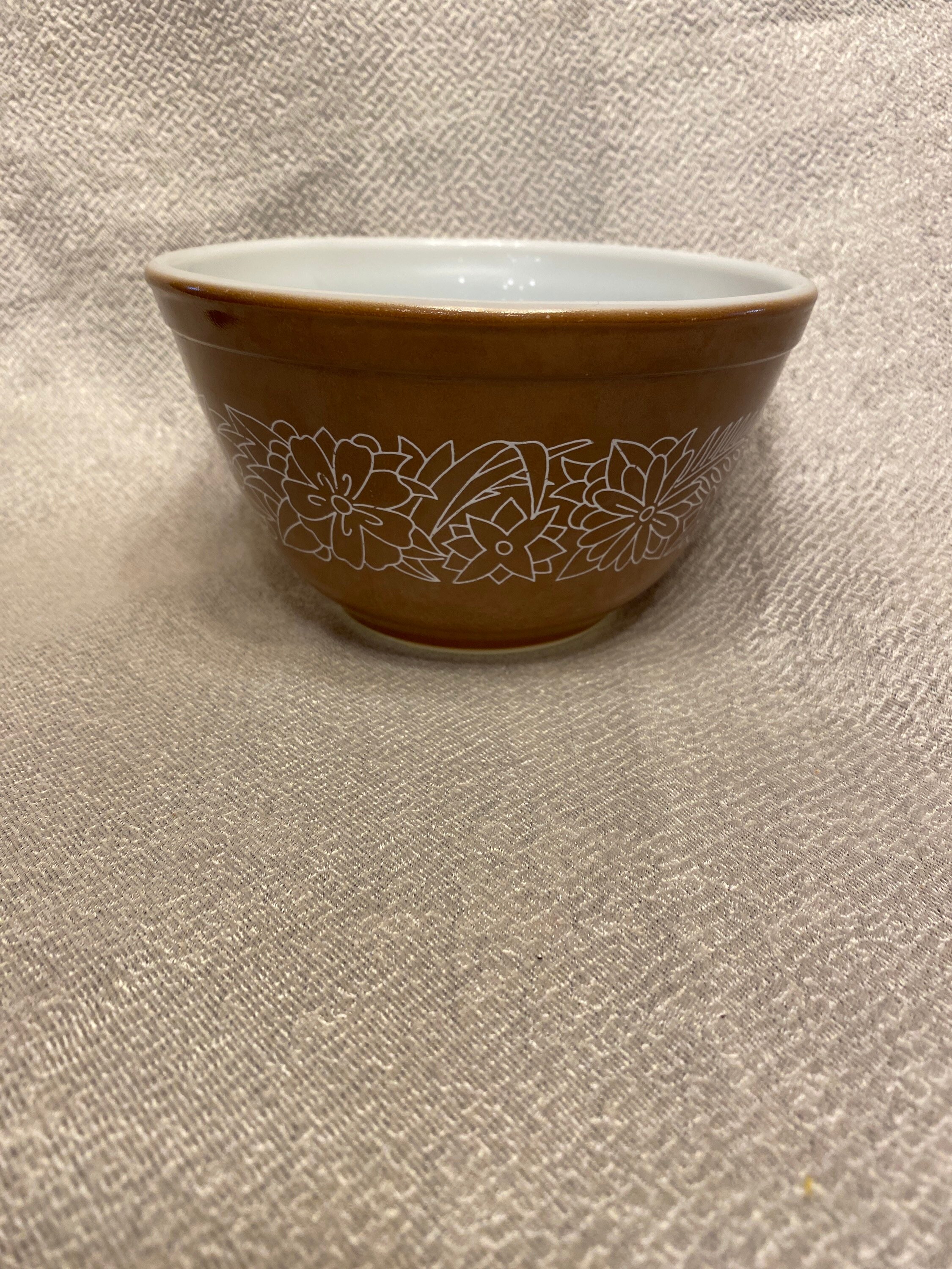 Pyrex Woodlands Bowl 401 - Etsy