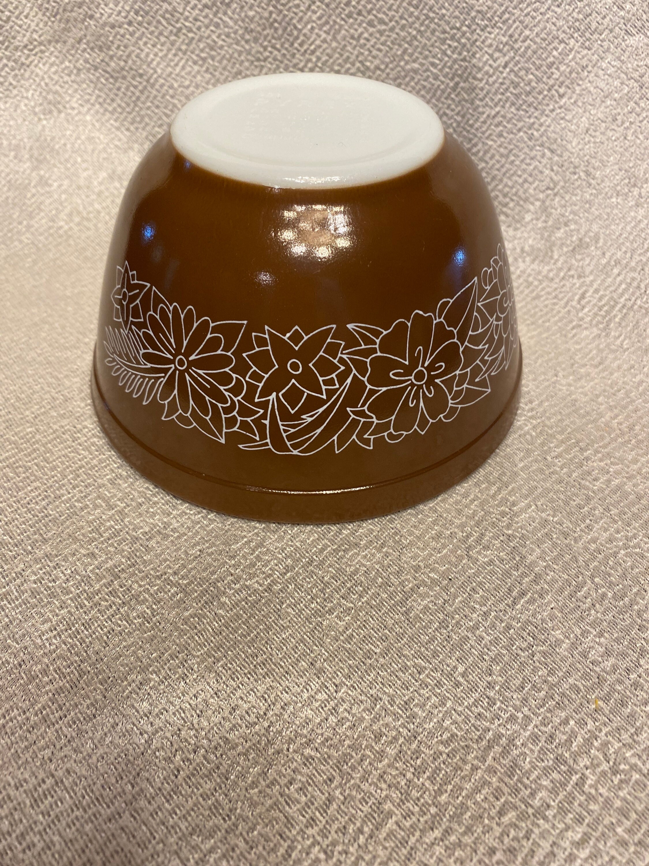 Pyrex Woodlands Bowl 401 - Etsy