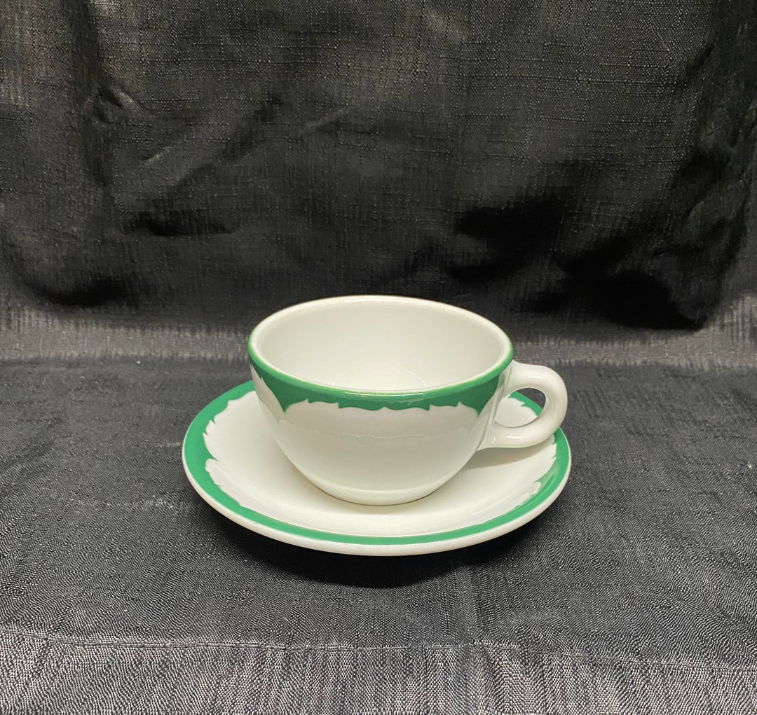 1954 Shenango China Everglade Diner Cup and Saucers SET OF 7 - Etsy