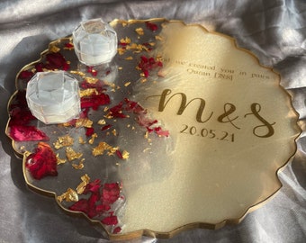 Wedding Ring Plate - Etsy