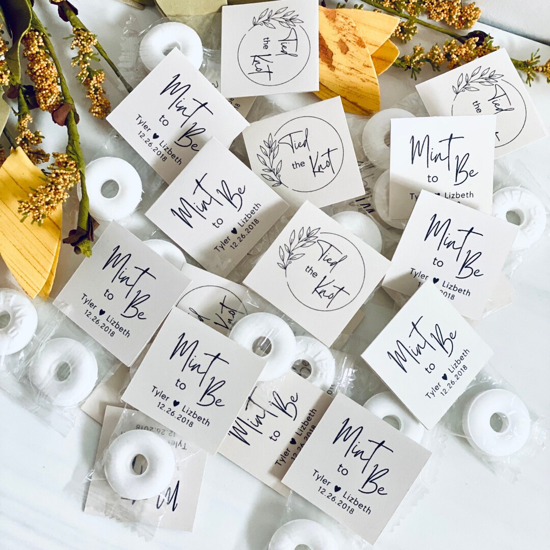 Custom Mint to Be Wedding Favors | Mint Wedding Favors | Lifesavers ...