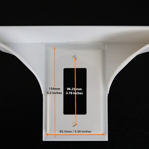 Single Wall Outlet Shelf - Perfect for Bathroom, Kitchen, Bedrooms With ...