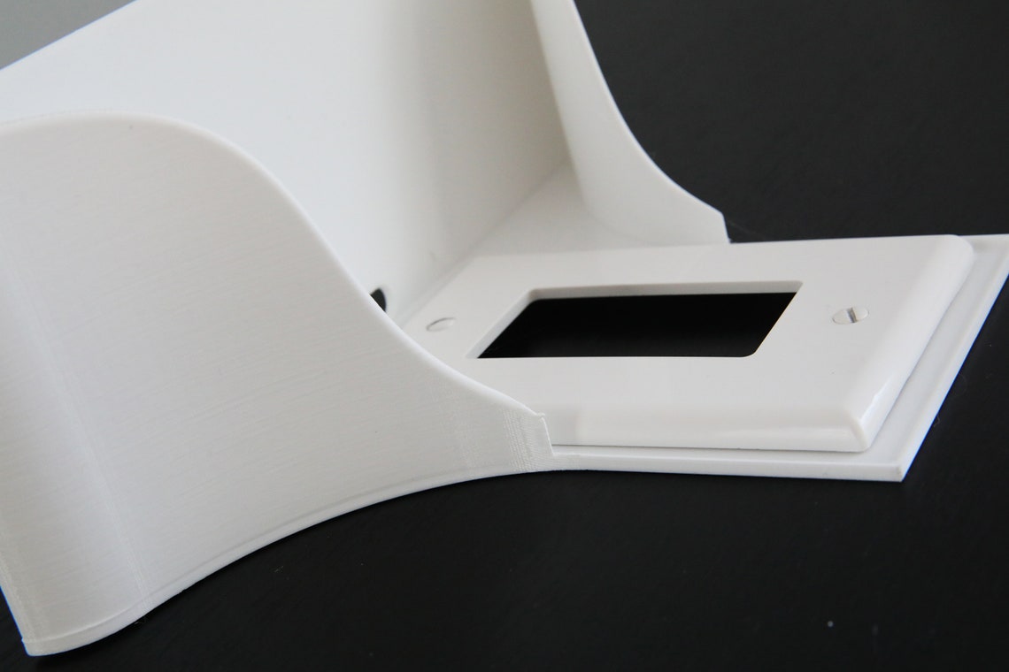 Single Wall Outlet Shelf Perfect for Bathroom Kitchen | Etsy