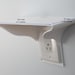 Single Wall Outlet Shelf Perfect for Bathroom Kitchen - Etsy