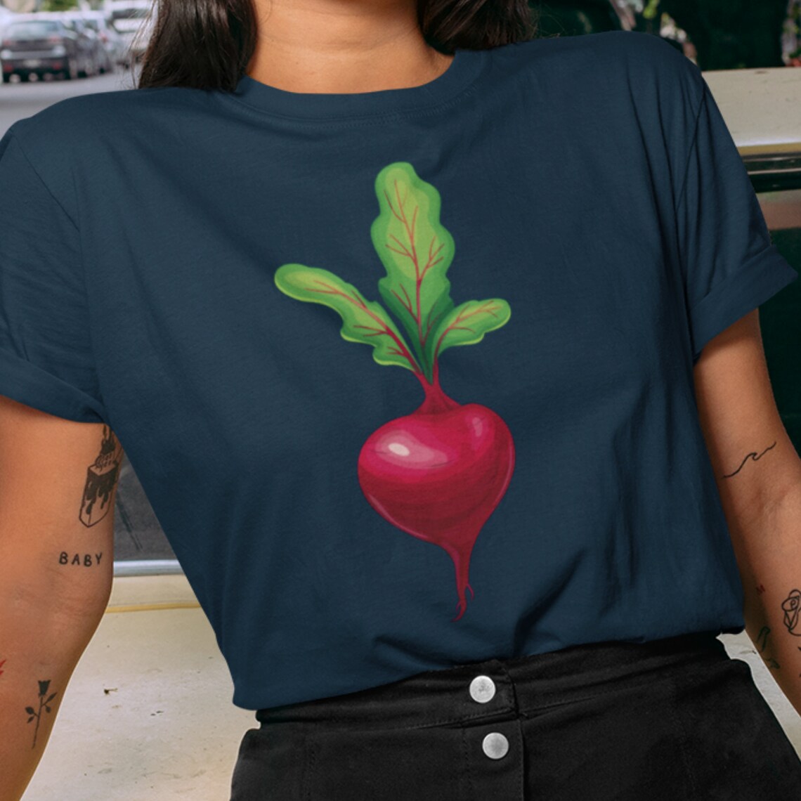 Beet T-shirt Gardener Tee Red Beet Shirt Healthy Food T - Etsy