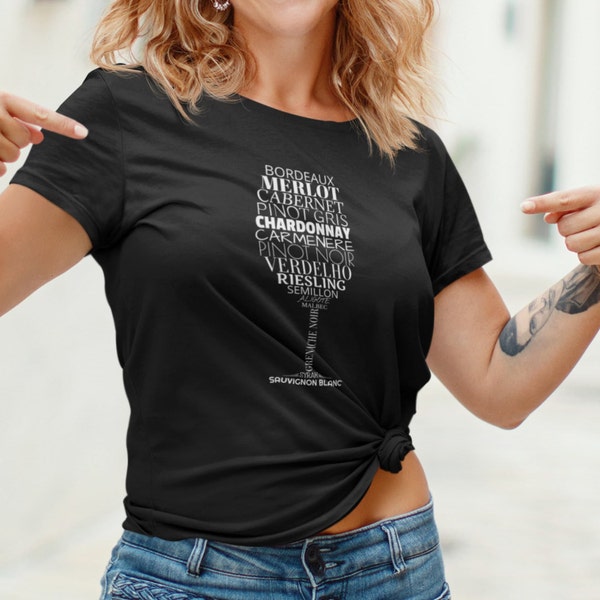 Wine Glass Shirt - Etsy