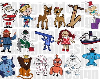 Rudolph the Red Nosed Reindeer 16 Image Mega Bundle Includes All of Our ...