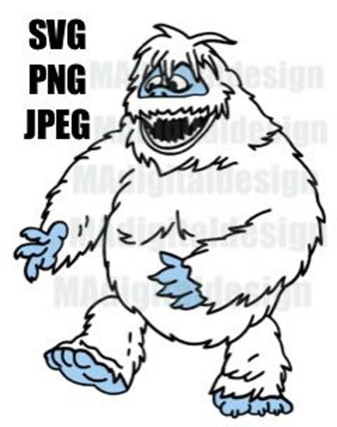 The Abominable Snowman or the Bumble From the Classic Movie Rudolph the ...