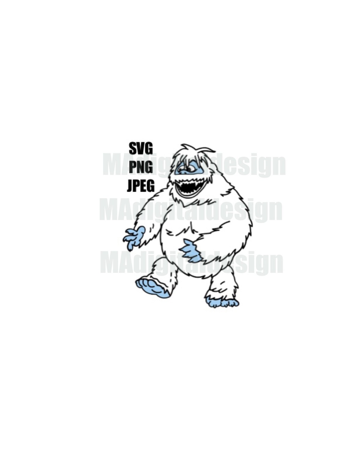The Abominable Snowman or the Bumble From the Classic Movie Rudolph the ...
