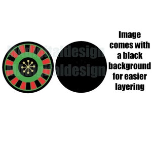 Roulette Wheel Digital Cut File Svg, Png, Jpeg for Crafting ...