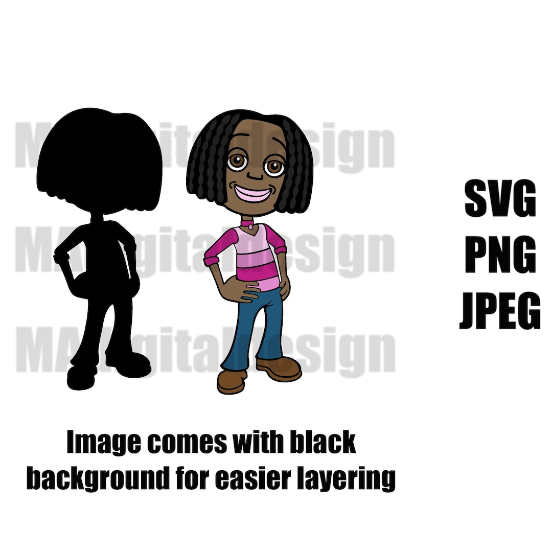 Libby Folfax From Jimmy Neutron Classic Cartoon Digital Cut File Svg ...