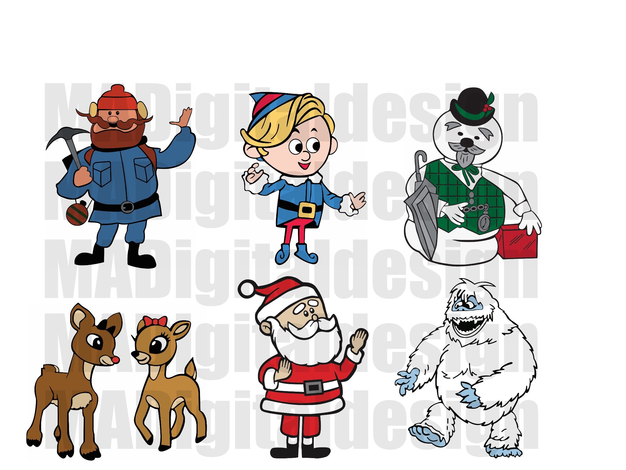 Rudolph The Red Nosed Reindeer Movie Clipart