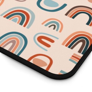 Boho Rainbow Teacher Desk Mat Gifts for Teachers Unique Gift for ...