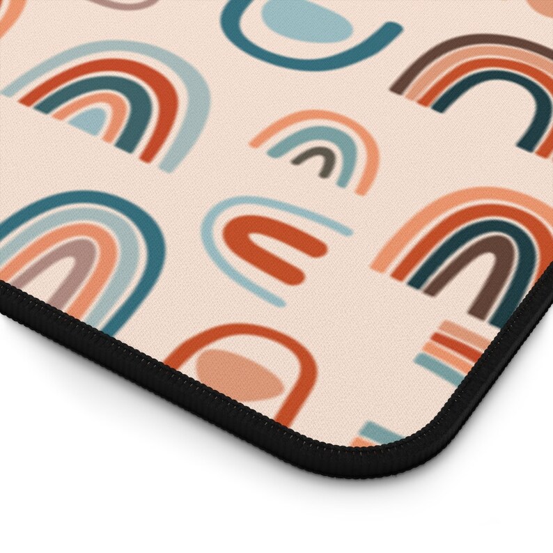 Boho Rainbow Teacher Desk Mat Gifts for Teachers Unique - Etsy