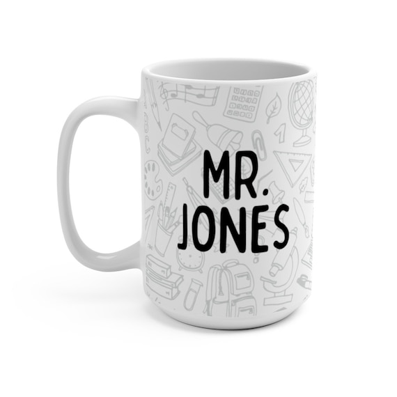 Custom Personalized Teacher Mug Custom Mug for Teacher | Etsy