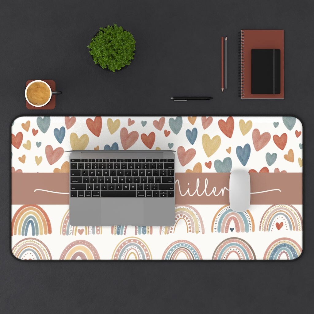 CUSTOM Teacher Desk Mat Gifts for Teachers Unique Gifts | Etsy