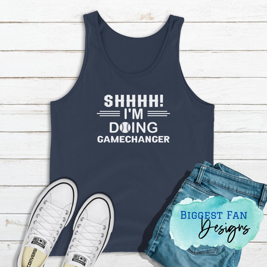 SHHHH I'm Doing Gamechanger Baseball Mom Shirt Shirt for Softball Dads ...
