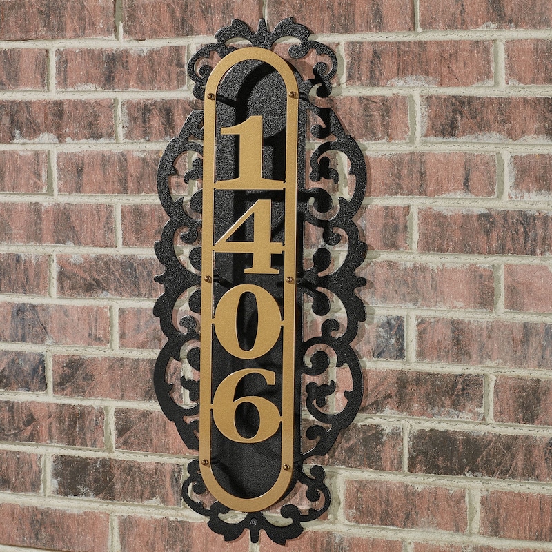 Vertical House Numbers - Etsy