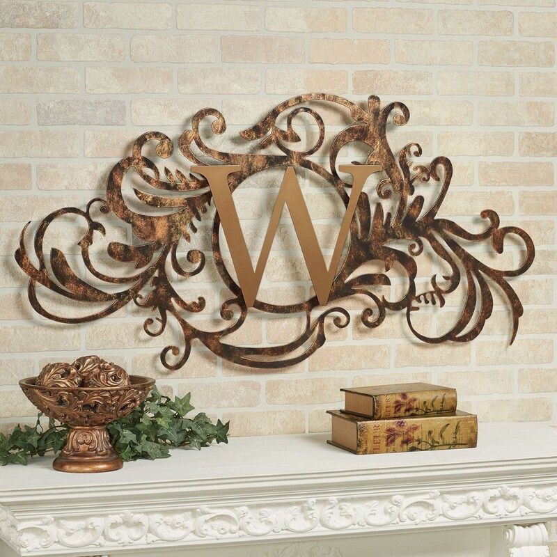 Initial Sign Metal - Etsy