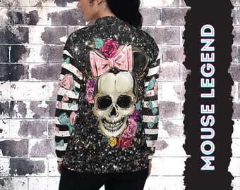Skeleton Bomber Jacket - Etsy