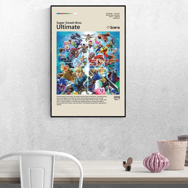 Smash Ultimate Poster - Etsy