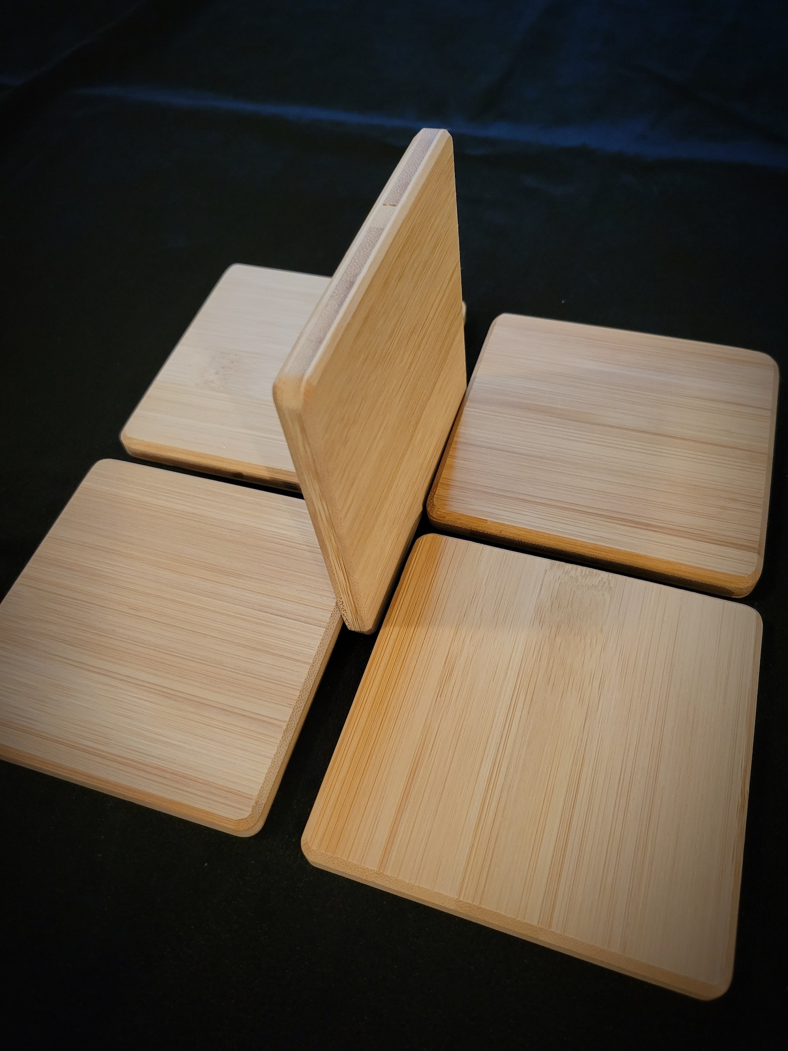 Bamboo Wood Blank Coaster for Custom Engraving Corporate - Etsy