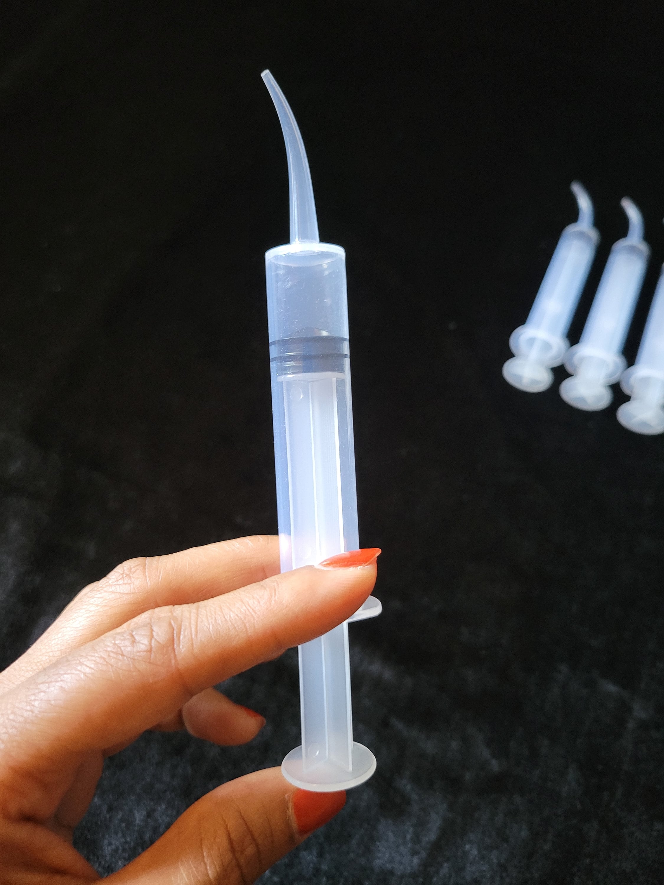 Pcs Disposable Curved Tip Epoxy Resin Syringe Dental, 52% OFF