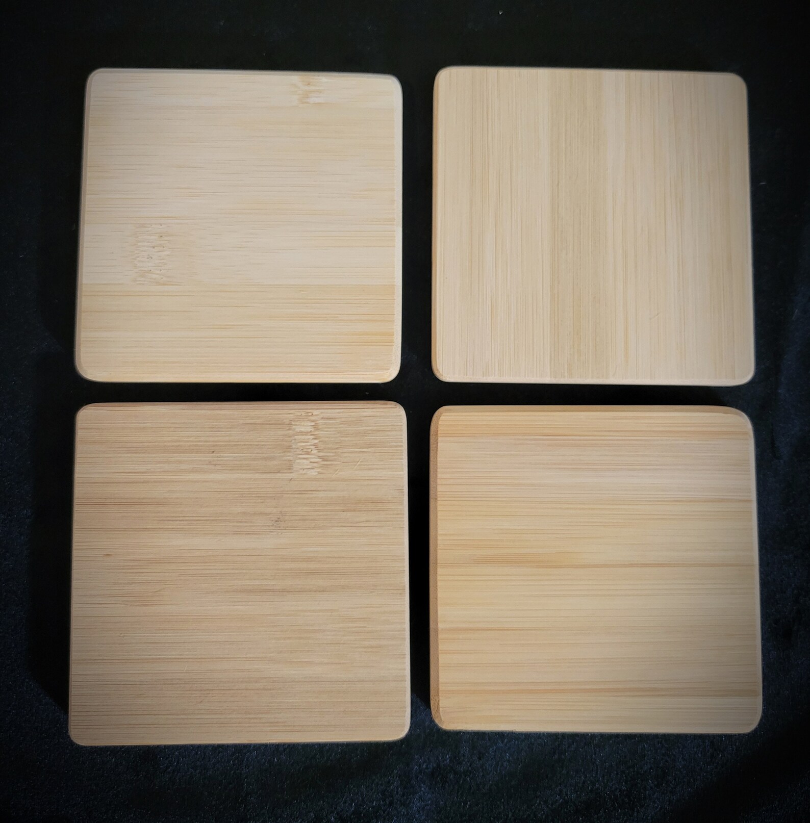 Bamboo Wood Blank Coaster for Custom Engraving Corporate - Etsy